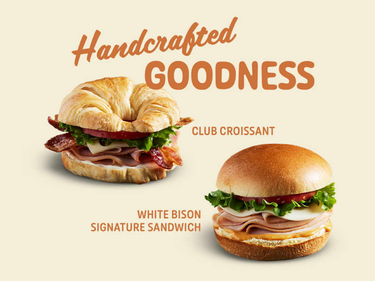 Food | White Bison | Inside Twice Daily